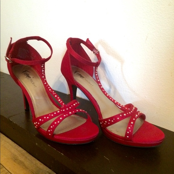 FIONI Clothing | Shoes | Red High Heels Red Fioni Night Heels Red Heels ...